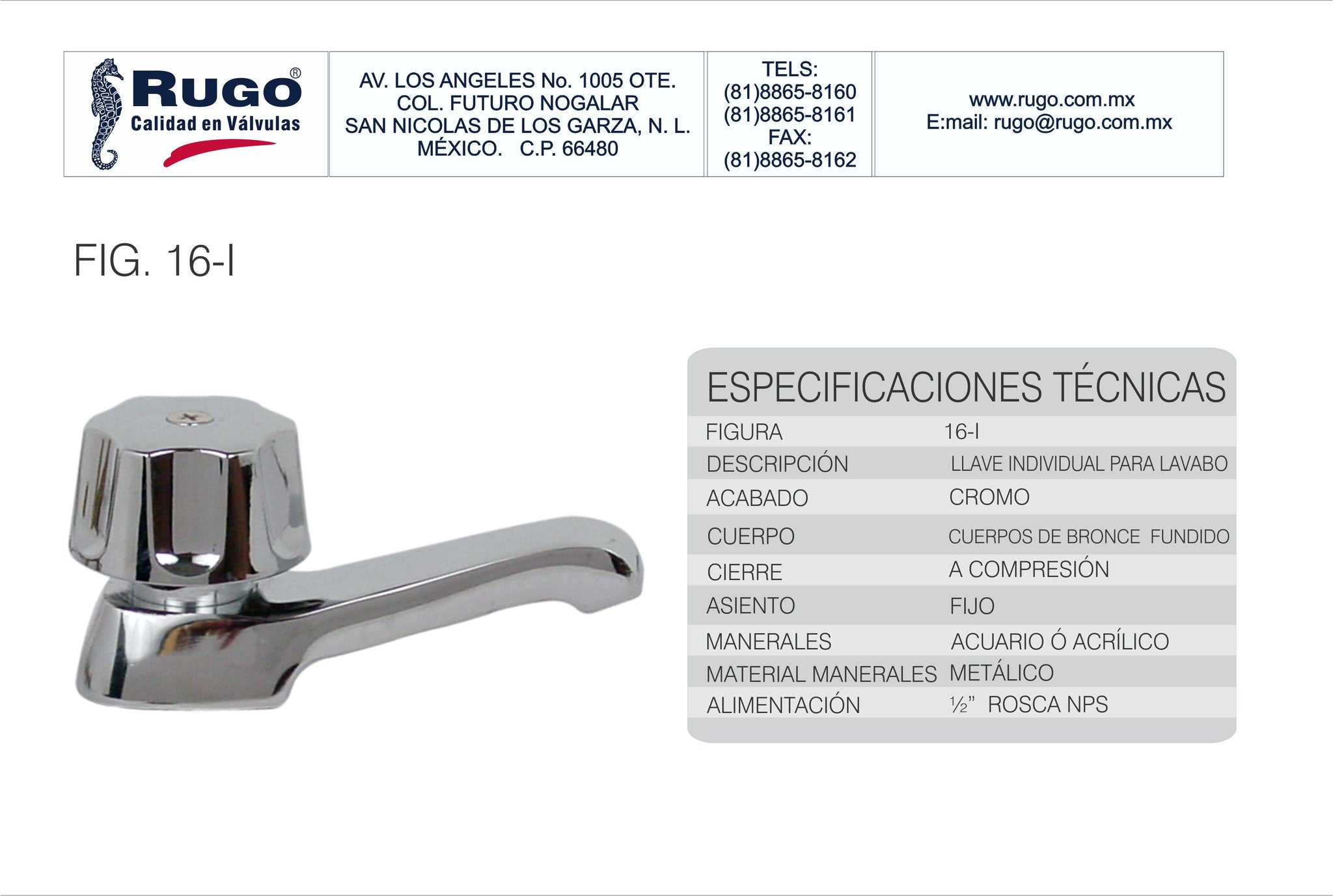 Monomandos Lavabos — Grupo SAR