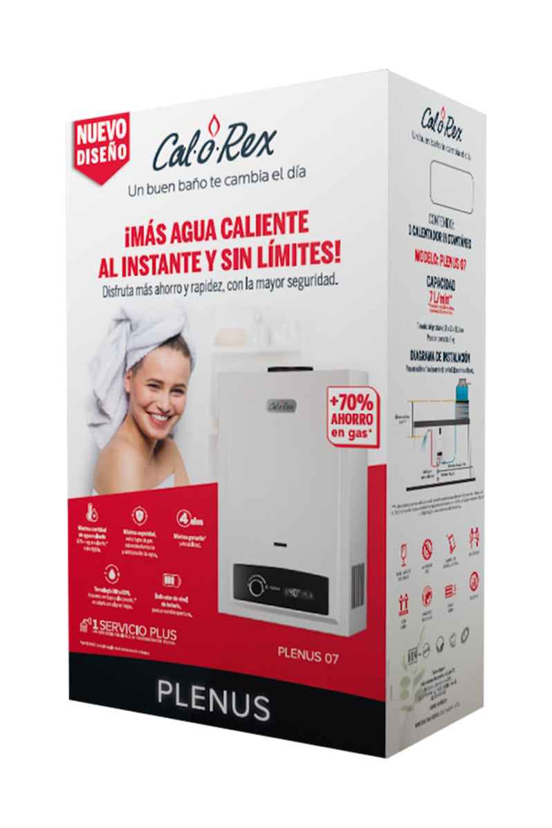 Calentador de Agua PLENUS 07: Innovación en Ahorro y Rapidez para tu ...